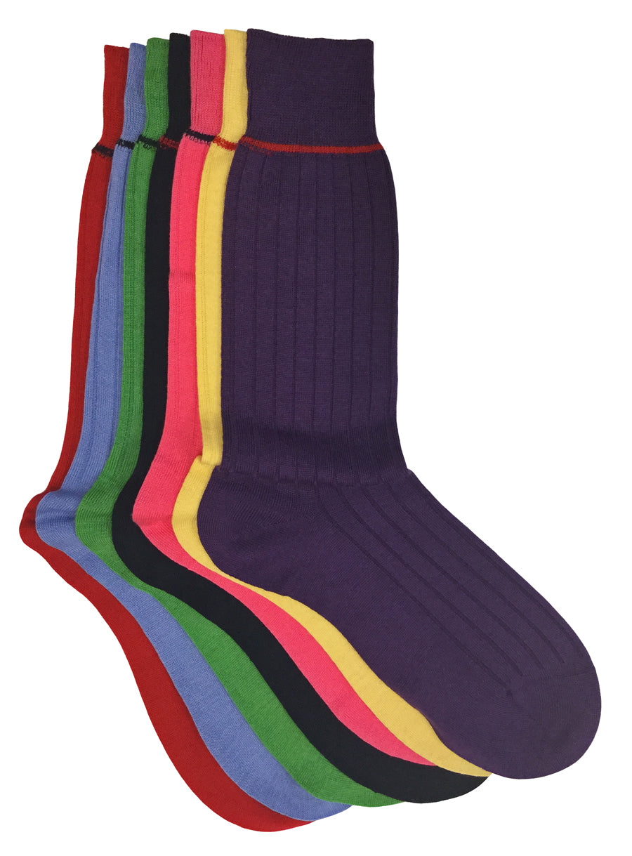 Pencil Rib Ankle Socks | Roxtons EST 1979